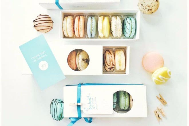 Fresh Delicious Signature Macarons – Beautifully wrapped in a Luxury ...
