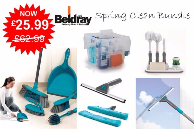 Beldray Cleaning Bundle – 16 Pieces In Total! > Jersey Rewards