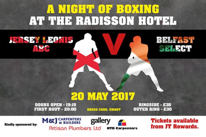 A Night Of Boxing At The Radisson Hotel – Single Tickets > Jersey Rewards