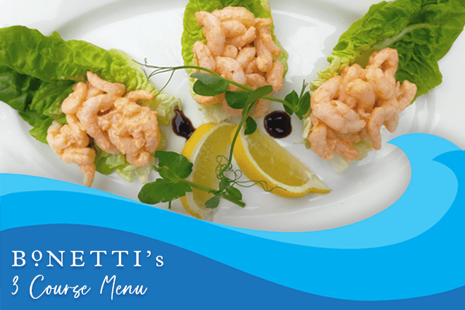 Bonetti’s 3 Course Menu at the Merton Hotel > Jersey Rewards