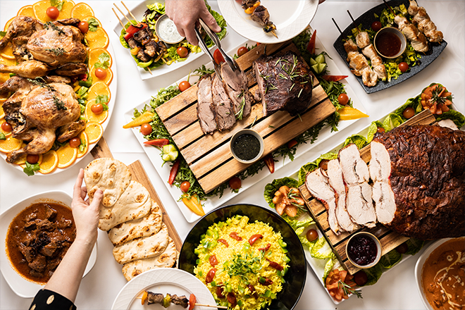 3 Course Buffet Dinner at The Harbour Restaurant at The Pomme d’Or ...