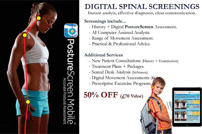Digital Spinal Screening Chiropractic & PostureScreen > Jersey Rewards